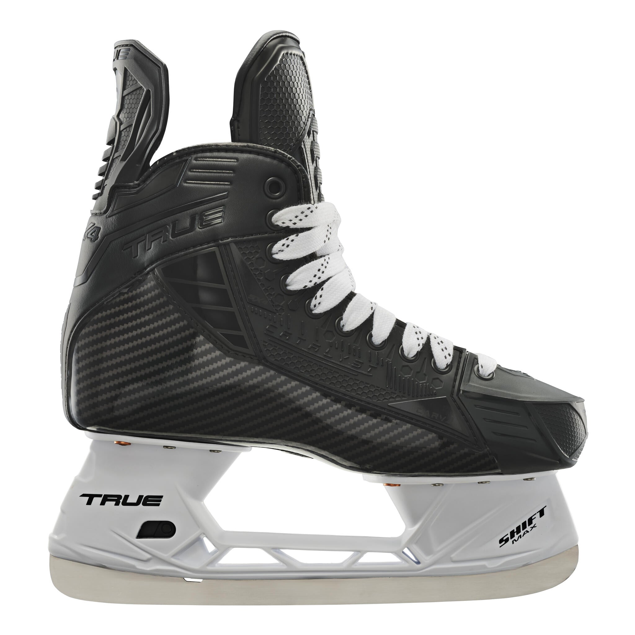True Catalyst 5X4 Senior Hockey Skates - Blackout – Hockey Lion Inc.