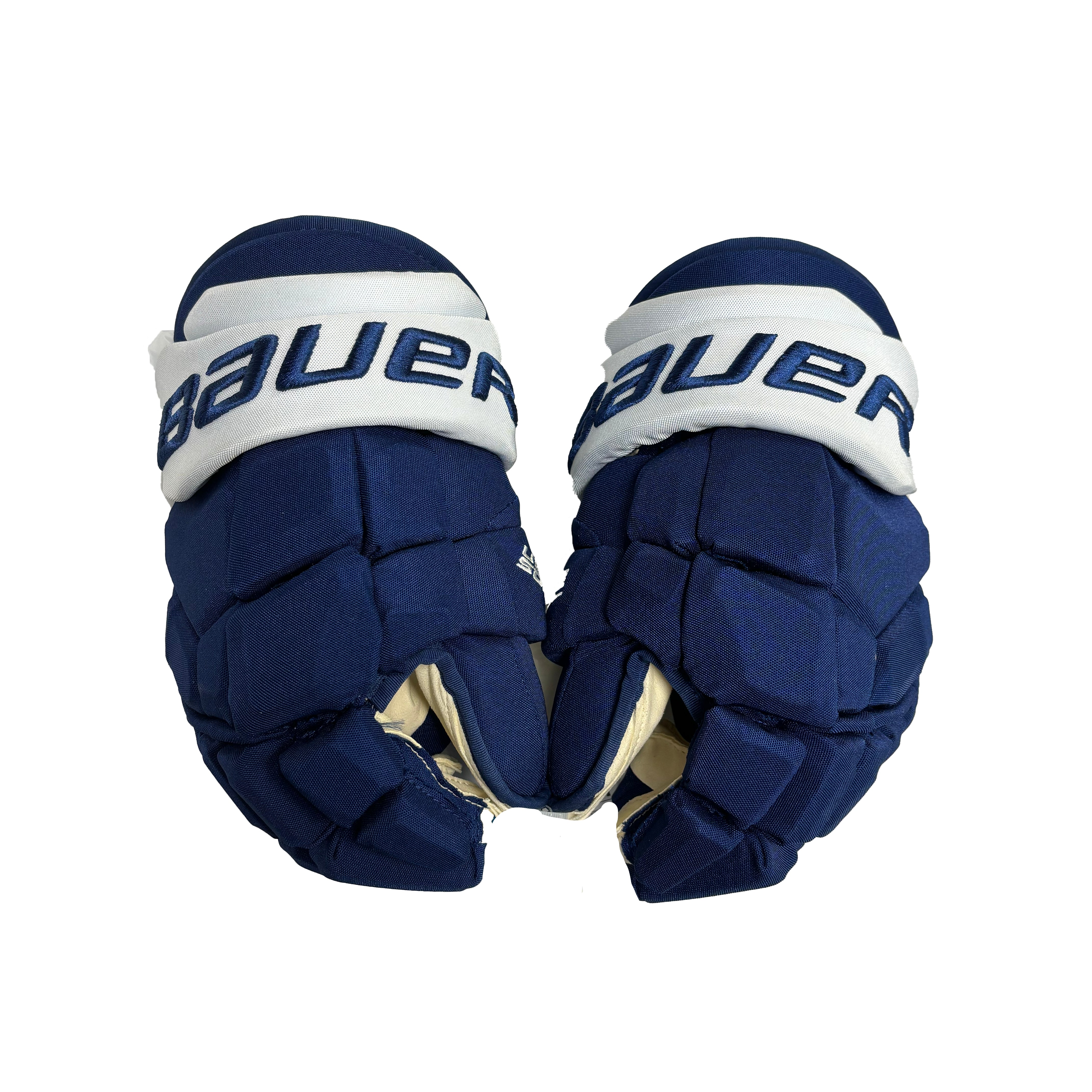Bauer Supreme Ultrasonic - Pro Stock Hockey Gloves - Toronto Maple Lea ...