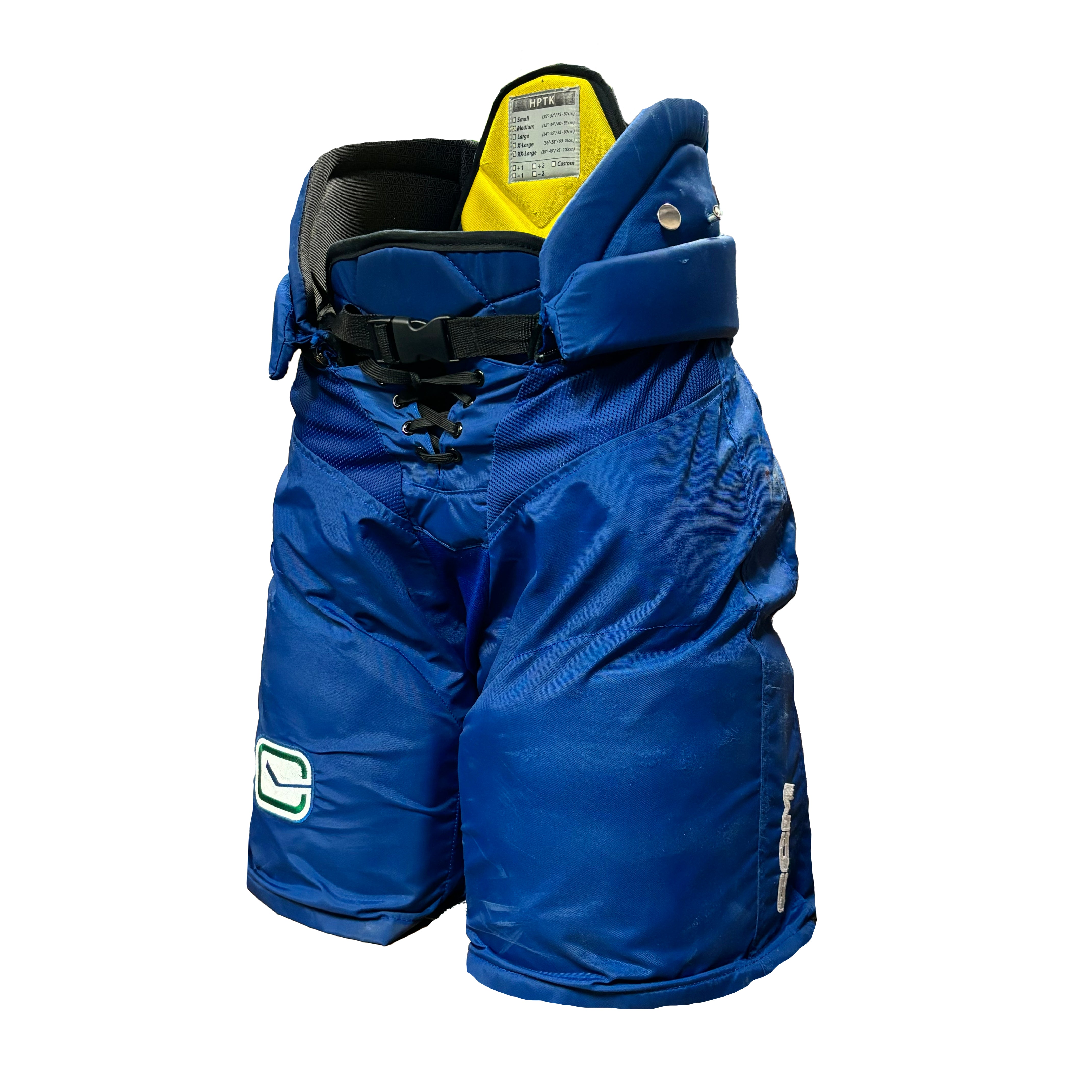 CCM HPTKXP - Vancouver Canucks - Used Pro Stock Hockey Pant – Hockey ...