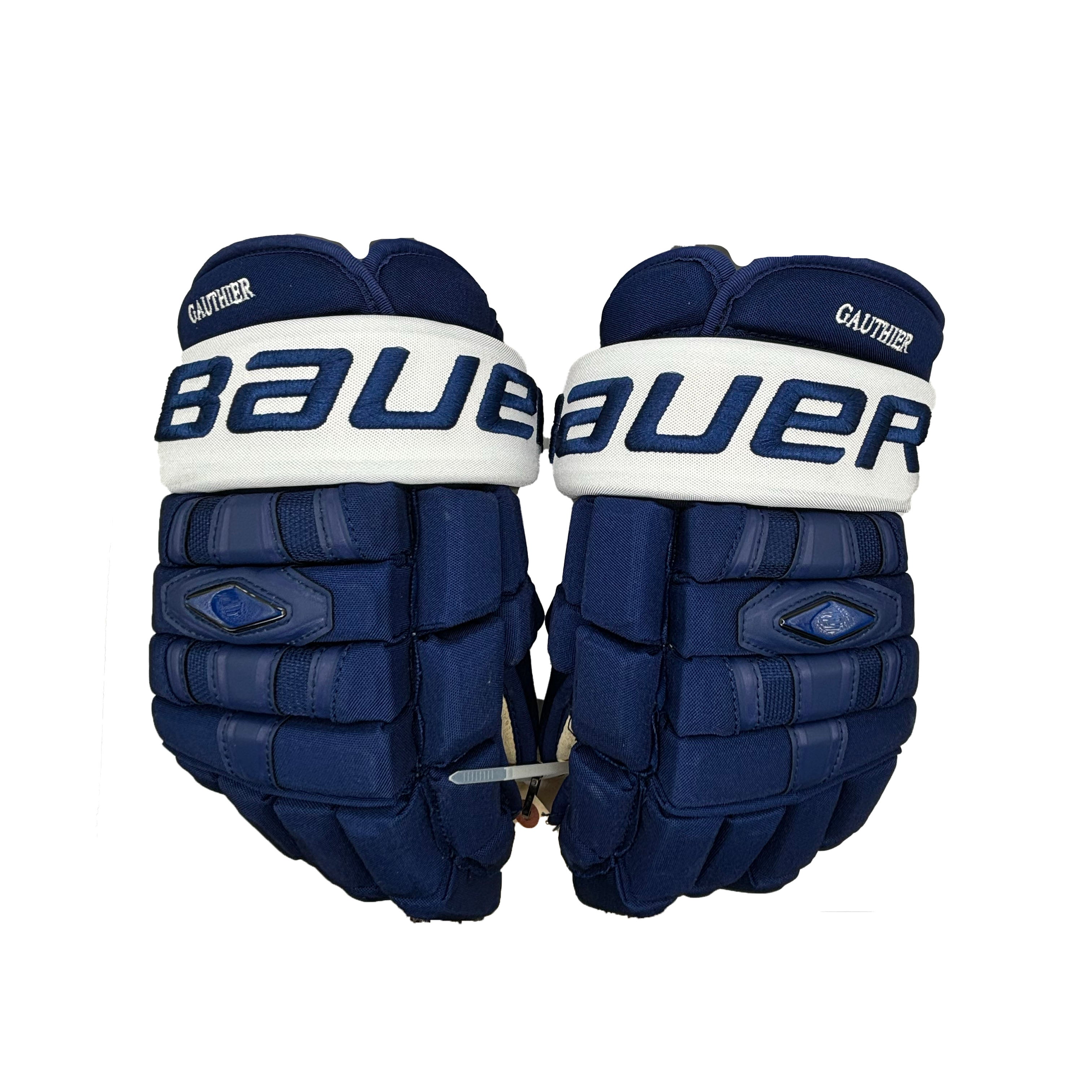 Bauer Nexus 1000 - Toronto Maple Leafs - Pro Stock Hockey Gloves - FG ...