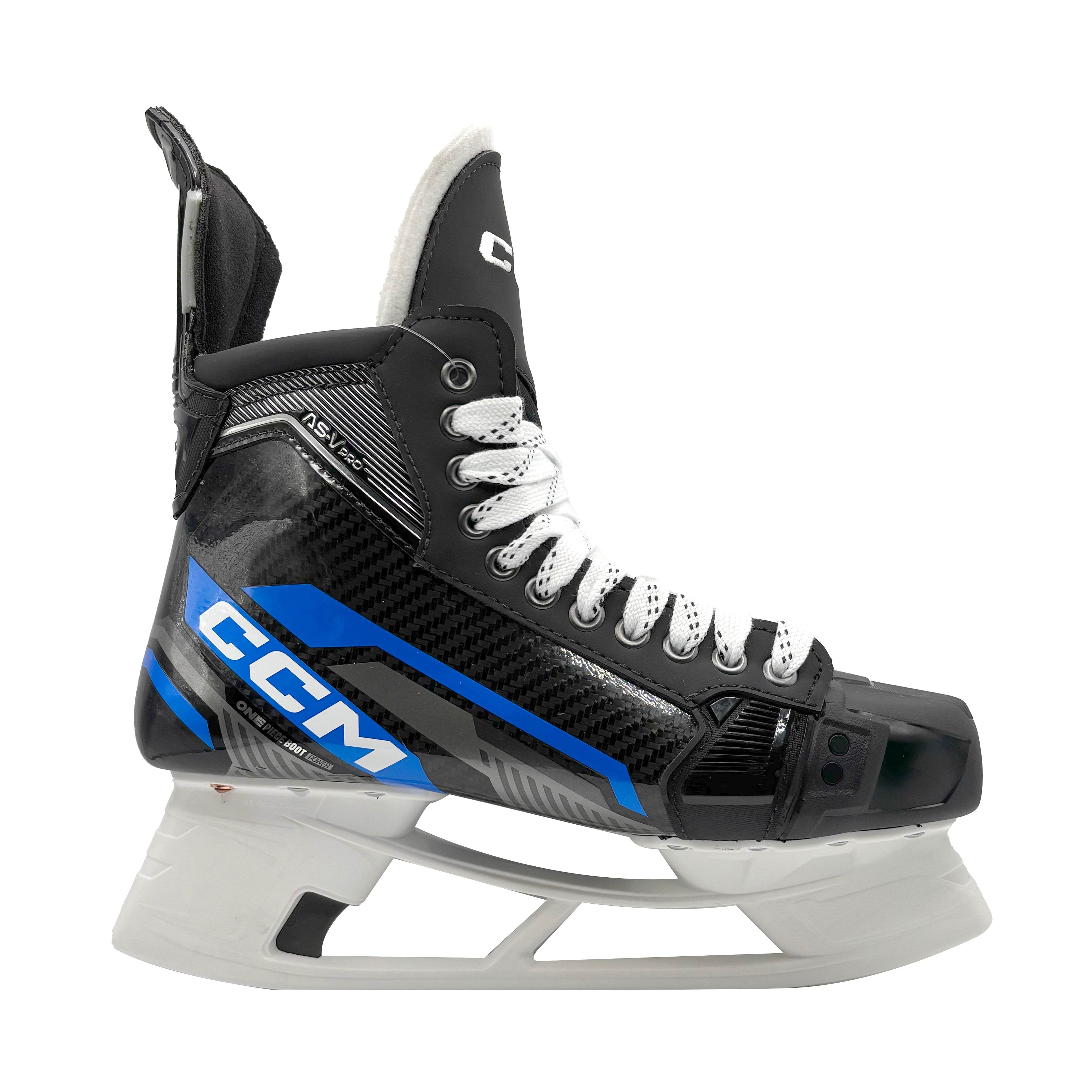 CCM Jetspeed AS-V Pro - Pro Stock Hockey Skate - Blue - 10D (MIC ...