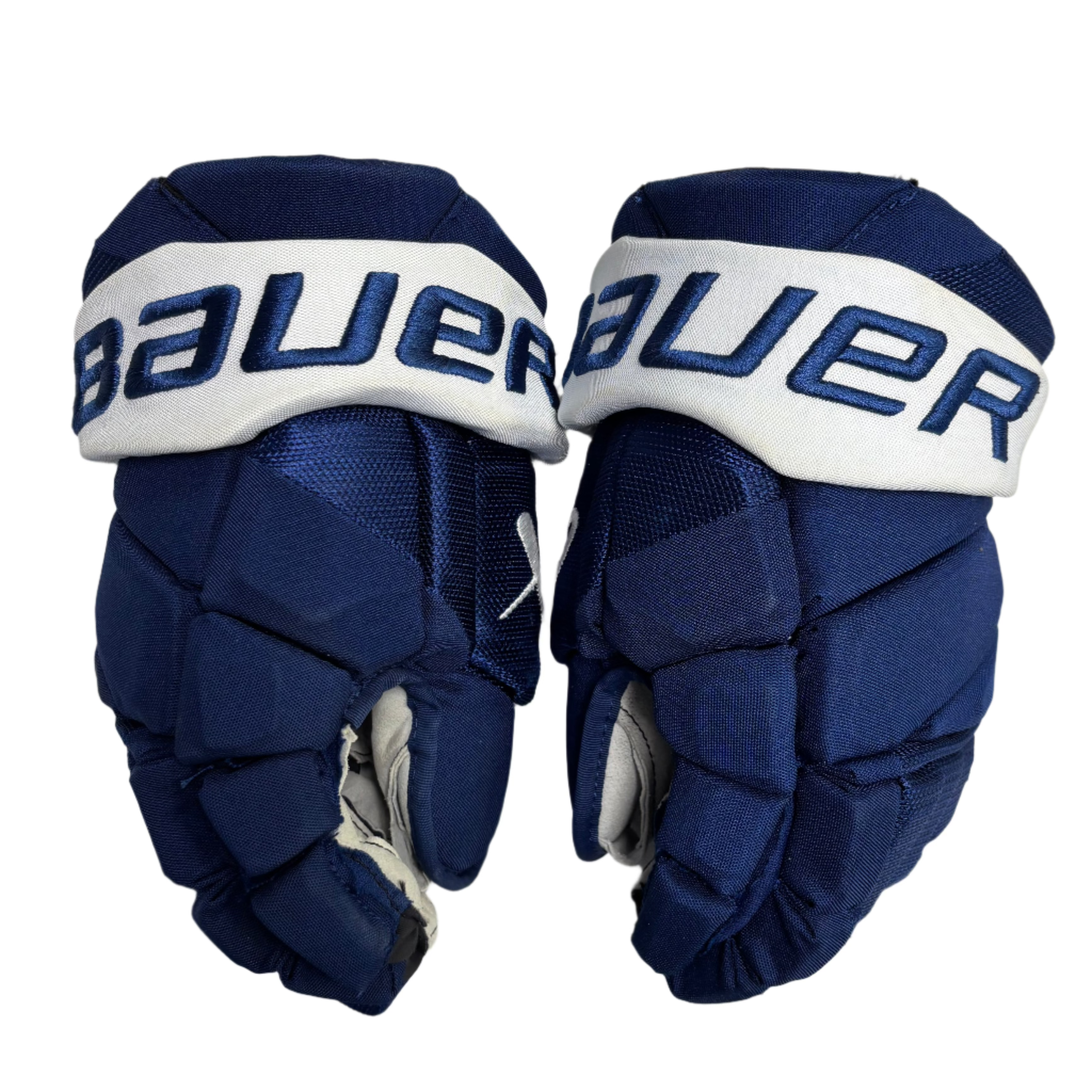 Bauer Vapor Hyperlite - Toronto Maple Leafs - Pro Stock Hockey Gloves ...