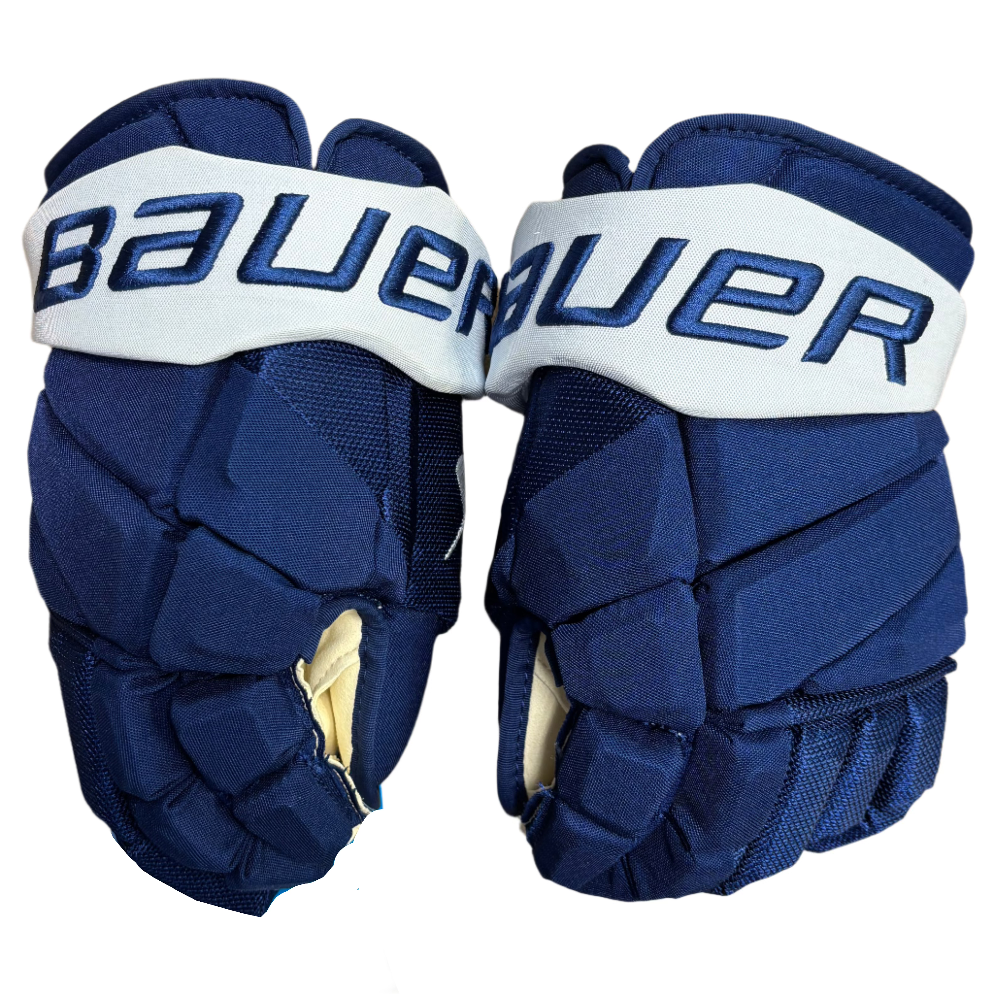 Bauer Vapor Hyperlite - Toronto Maple Leafs - Pro Stock Hockey Gloves ...