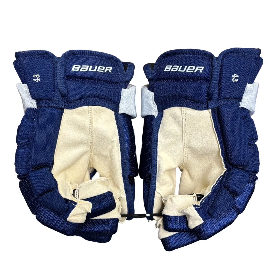 Bauer Vapor Hyperlite - Toronto Maple Leafs - Pro Stock Hockey Gloves ...