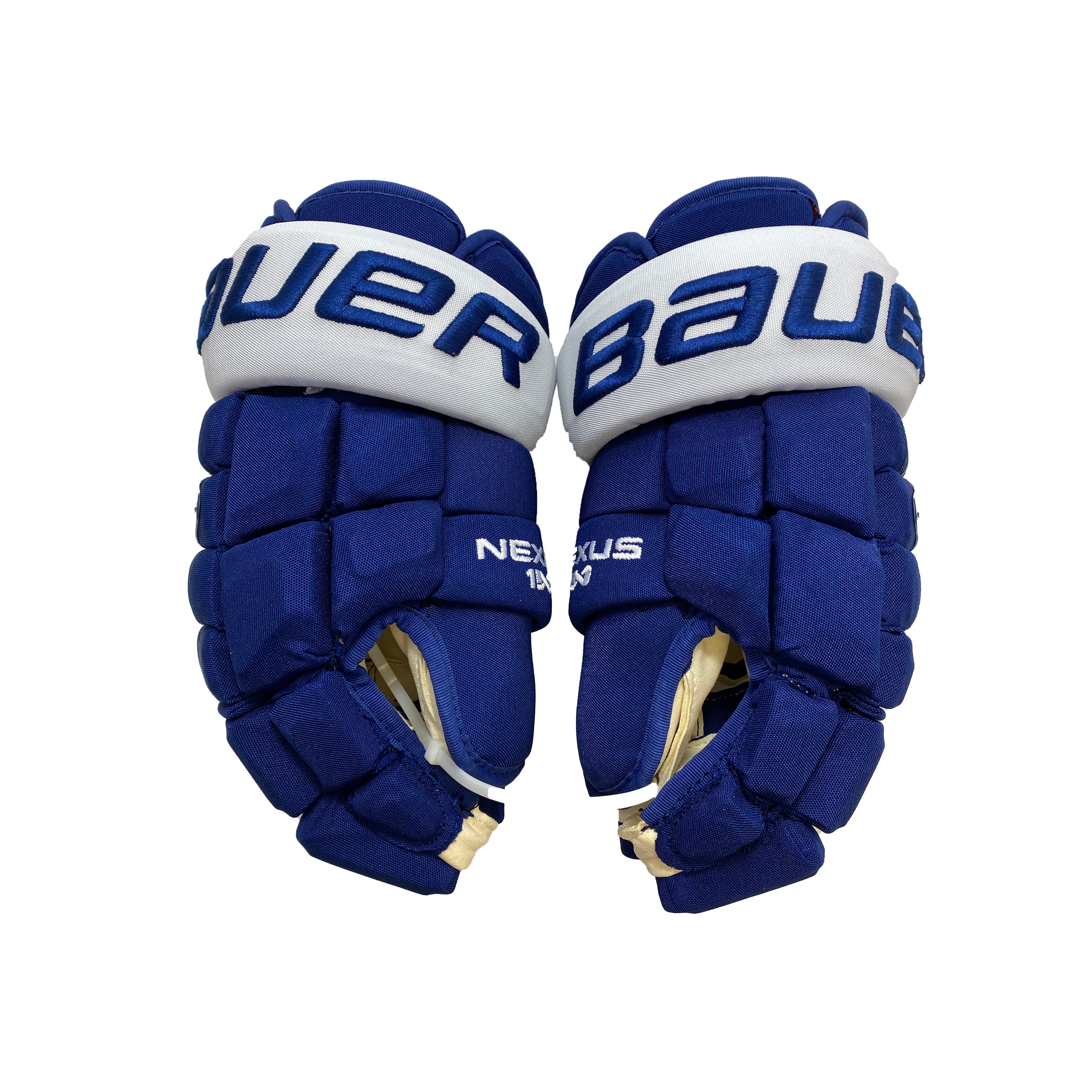 Bauer Nexus 1N - Toronto Maple Leafs - Pro Stock Hockey Gloves - Team ...