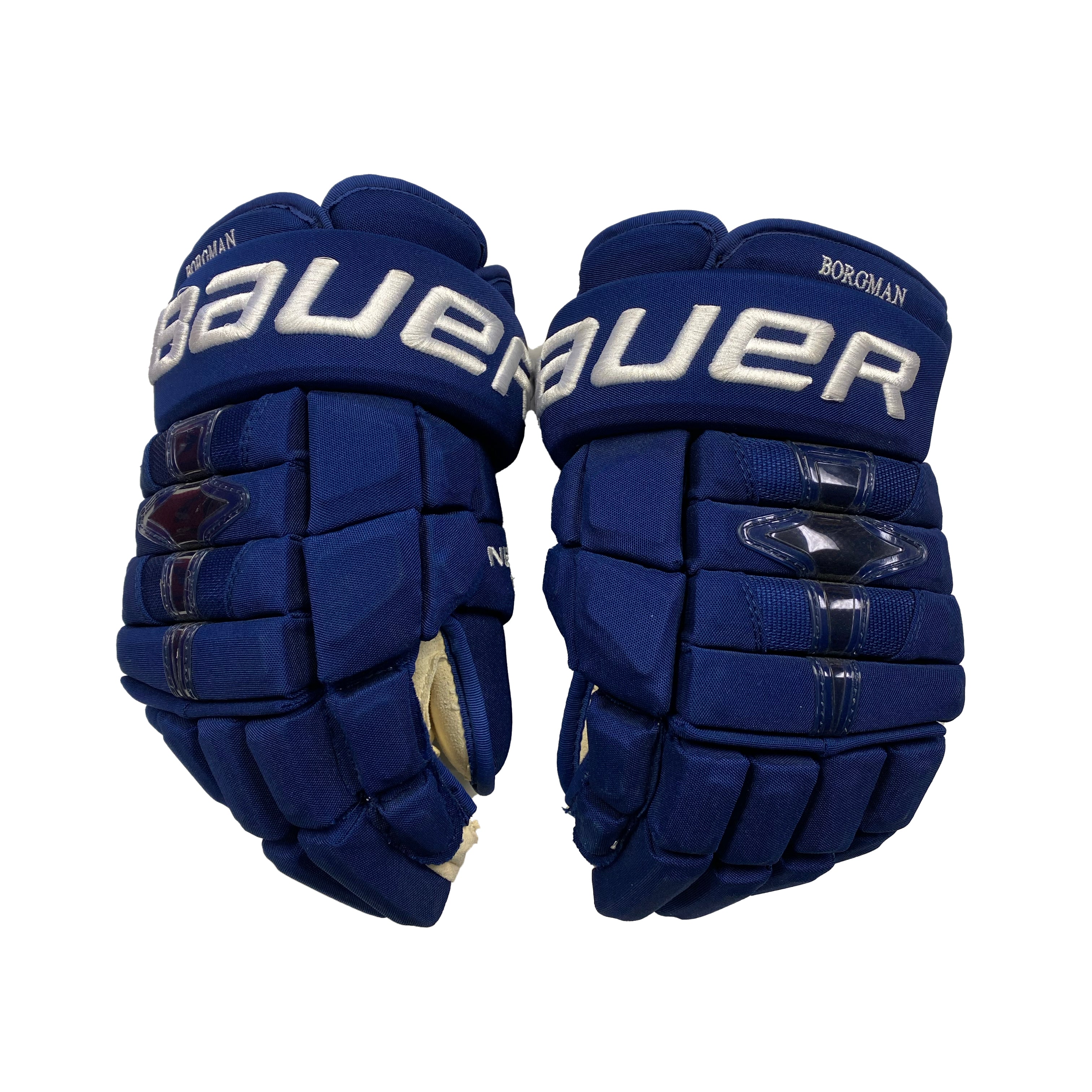Bauer Nexus 1N -Toronto Maple Leafs - Pro Stock Hockey Gloves - Andrea ...