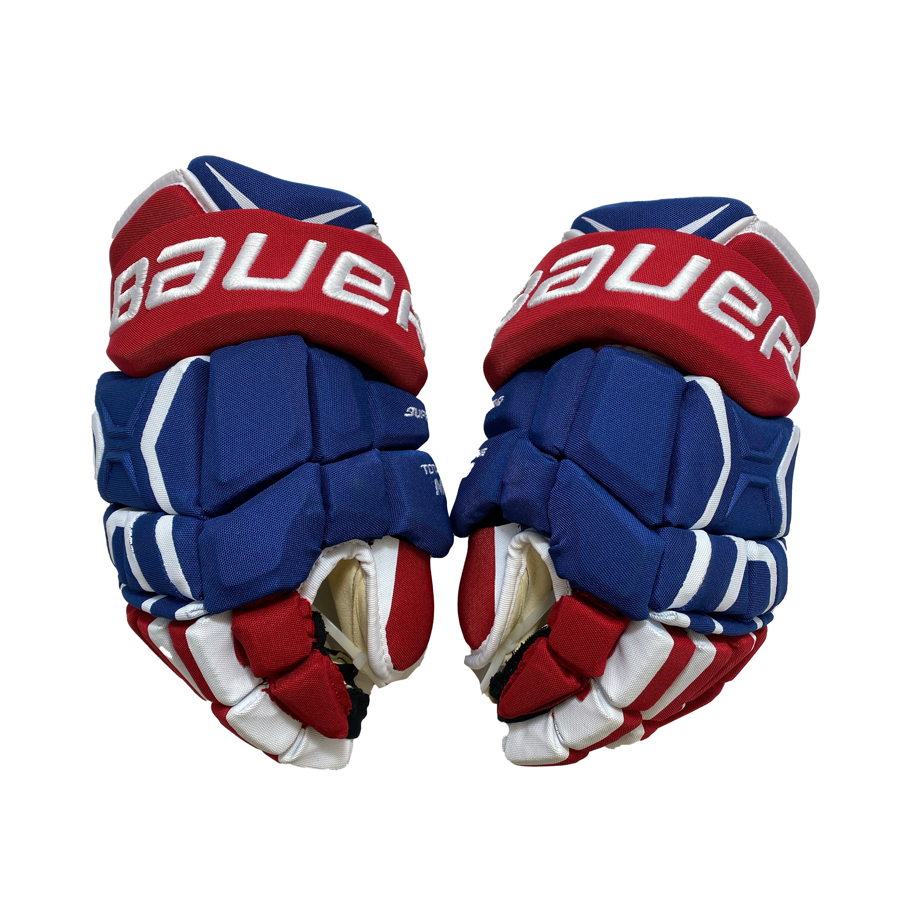Bauer Supreme TotalOne Mx3 - Montreal Canadiens - Pro Stock Gloves - S ...