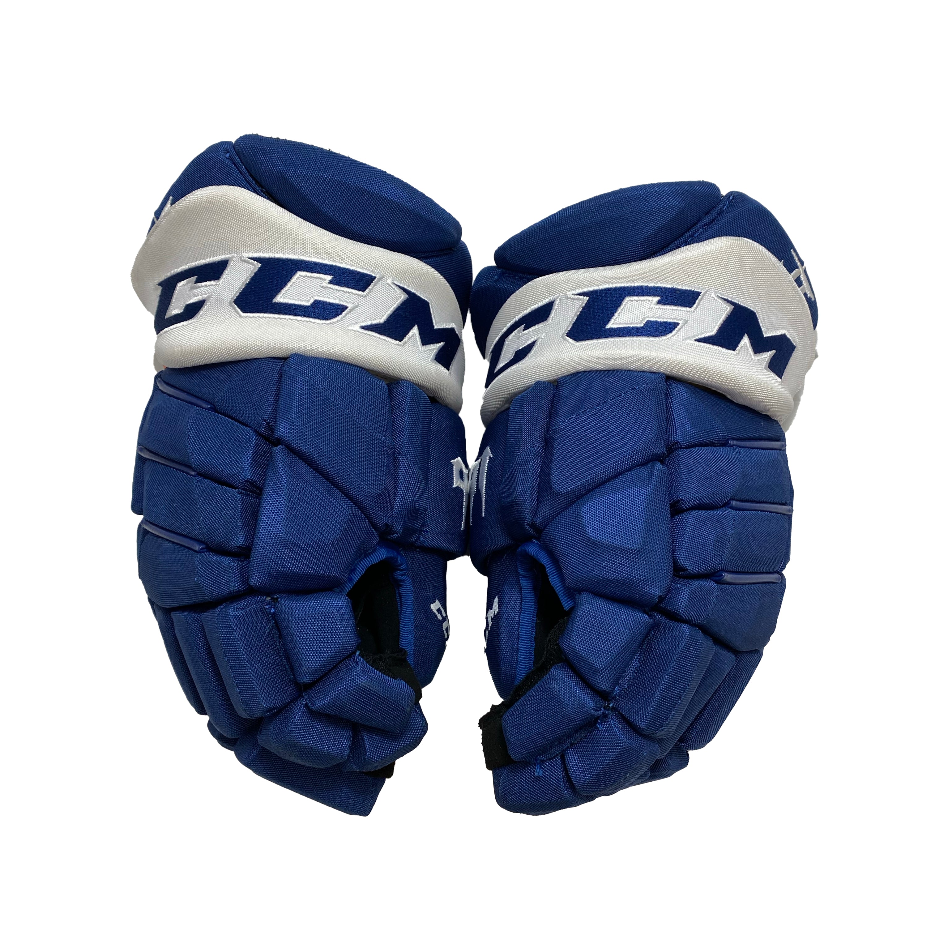 CCM Jetspeed FT1 - Toronto Maple Leafs - Pro Stock Gloves - John Tavar ...
