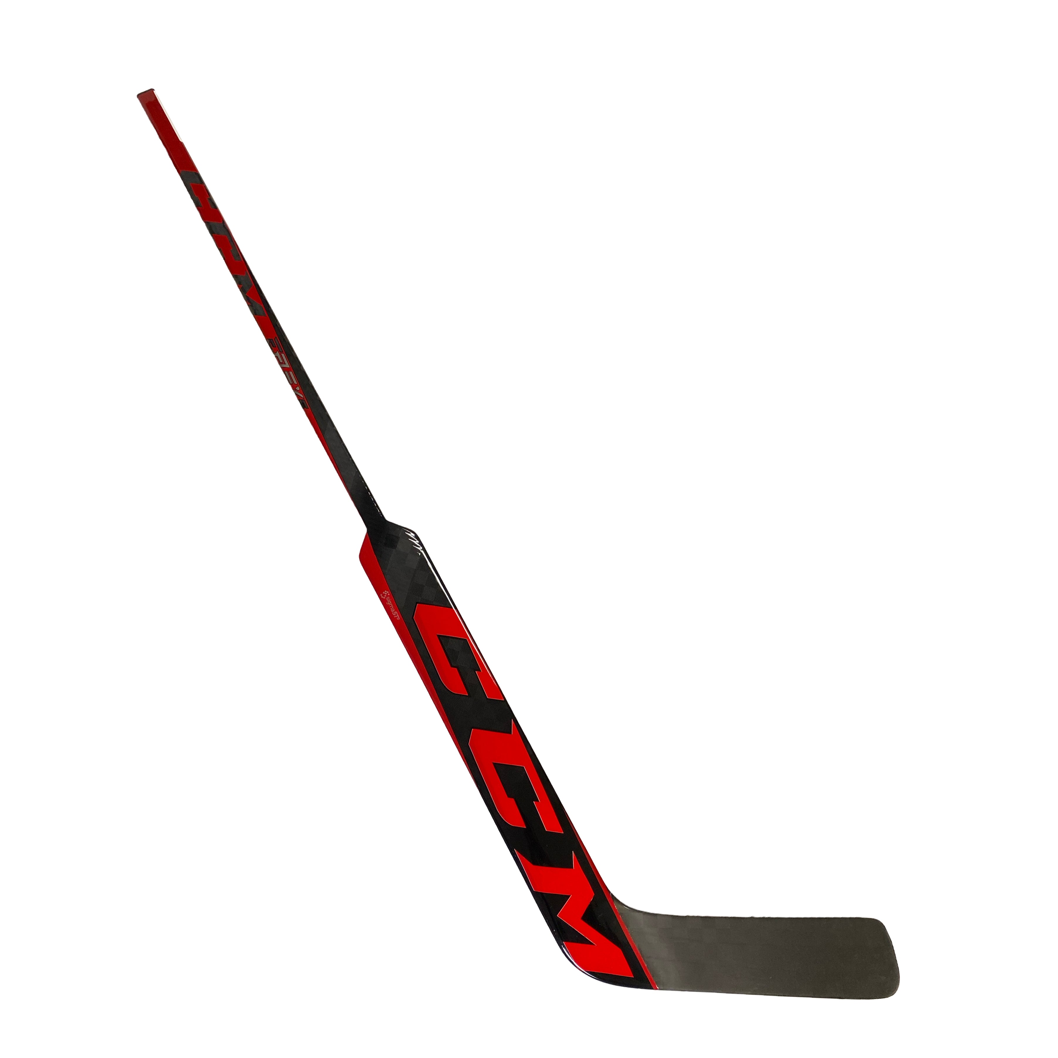 CCM E-Flex 5 Pro Stock Goalie Stick - Toronto Six - 24" - Black/Red ...