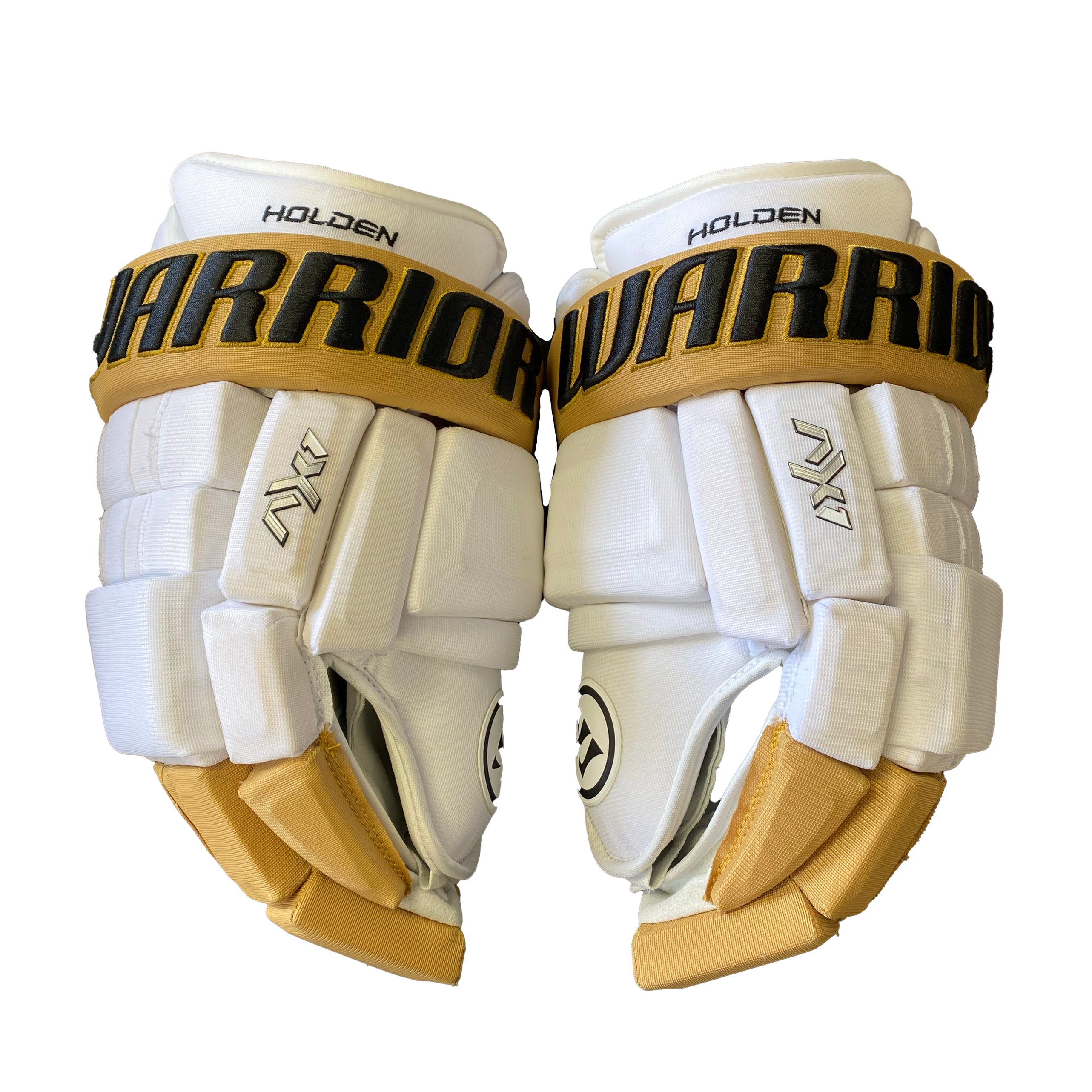 Warrior Franchise AX1 - Vegas Golden Knights - Pro Stock Gloves - Nick ...