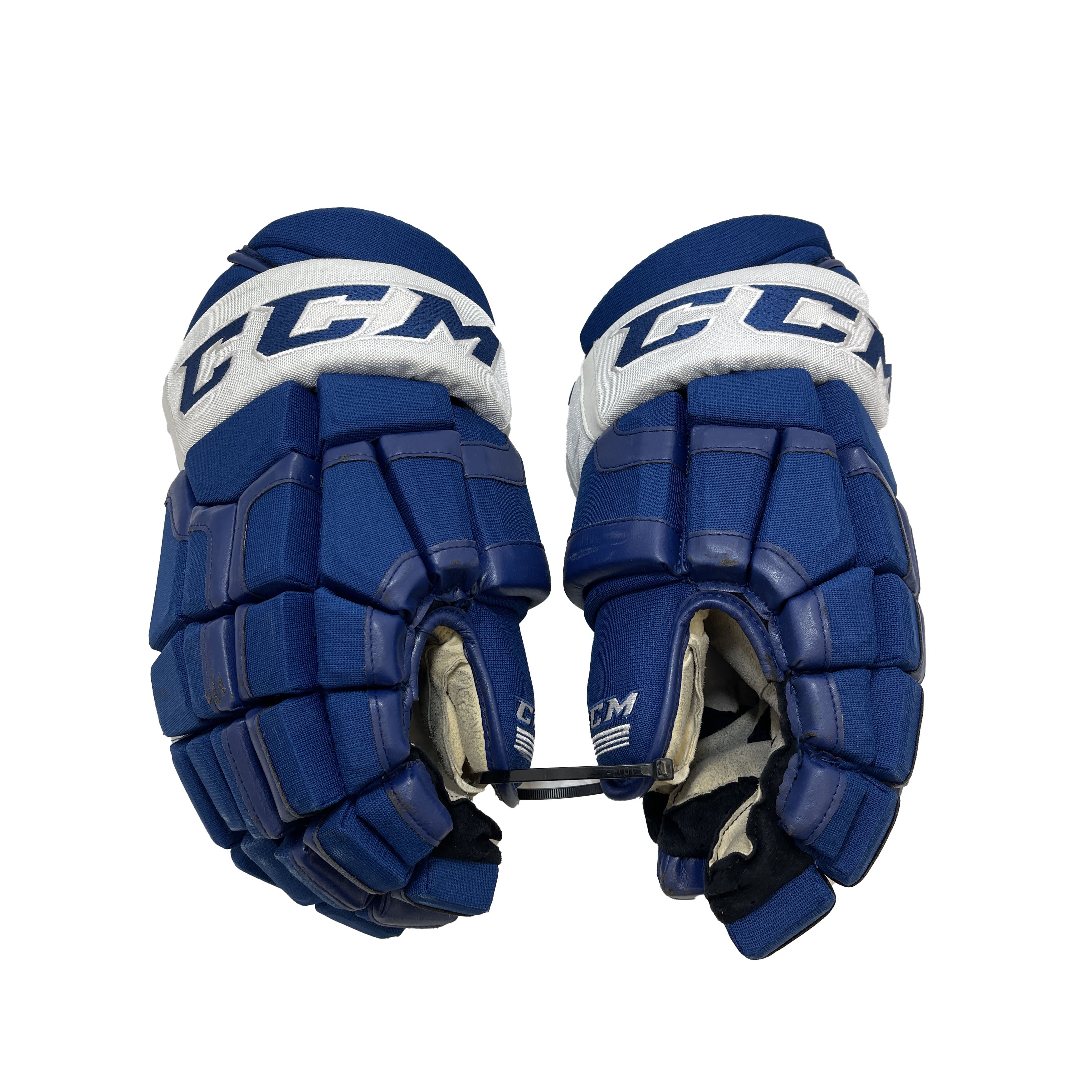 CCM HG50XP Toronto Maple Leafs 15" Pro Stock Hockey Gloves - Martin ...