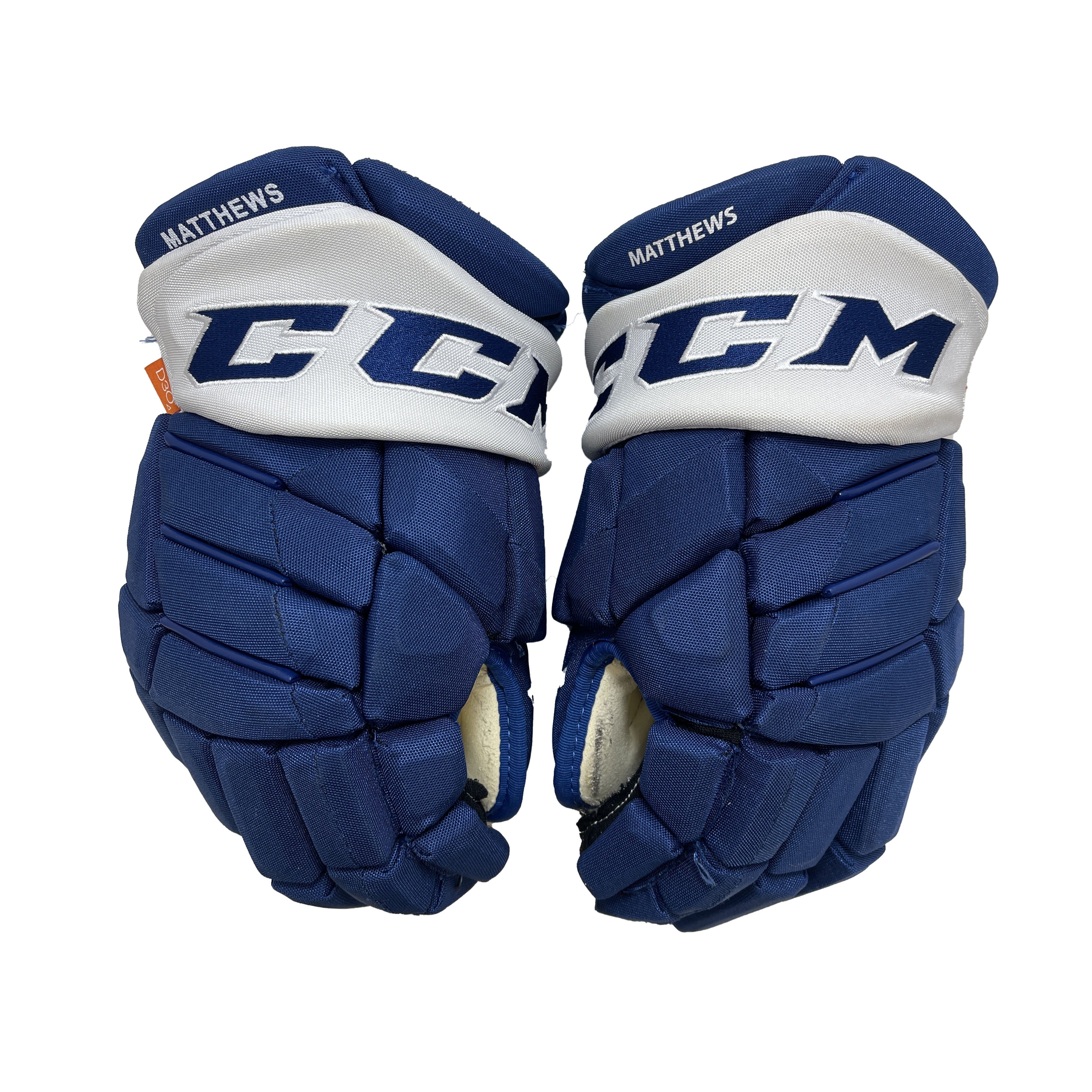 CCM FT1 Toronto Maple Leafs Pro Stock Hockey Gloves Game Used - Auston ...